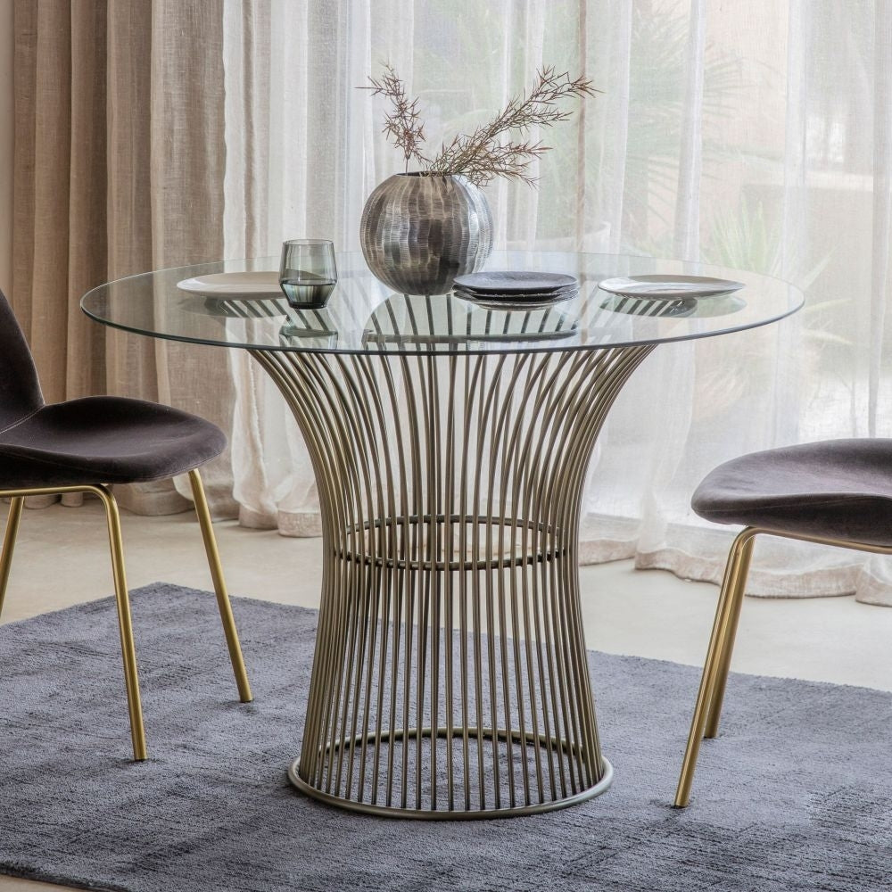Zepplin Round Dining Table — Trafalgar Furniture